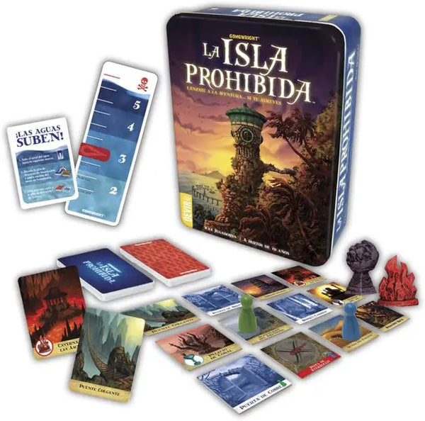 🏝️ La Isla Prohibida – Juego de Mesa Cooperativo de Aventura – cafe2d6